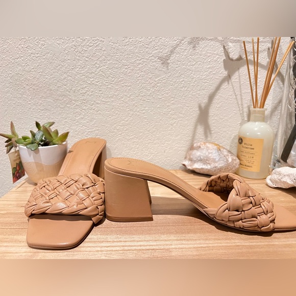 Marc Fisher | Shoes | Marc Fisher Cerita Block Heel Sandel Natural ...